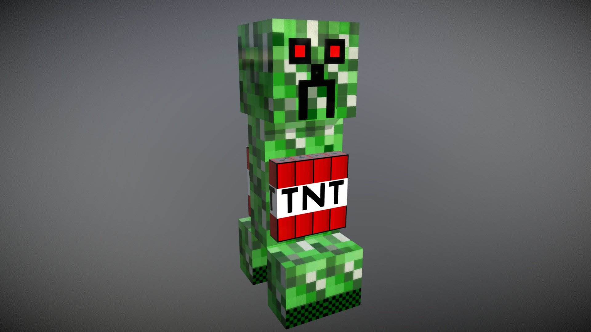 Alpha Creeper - 3D model by 17CULT.YT [7a5bb7c] - Sketchfab