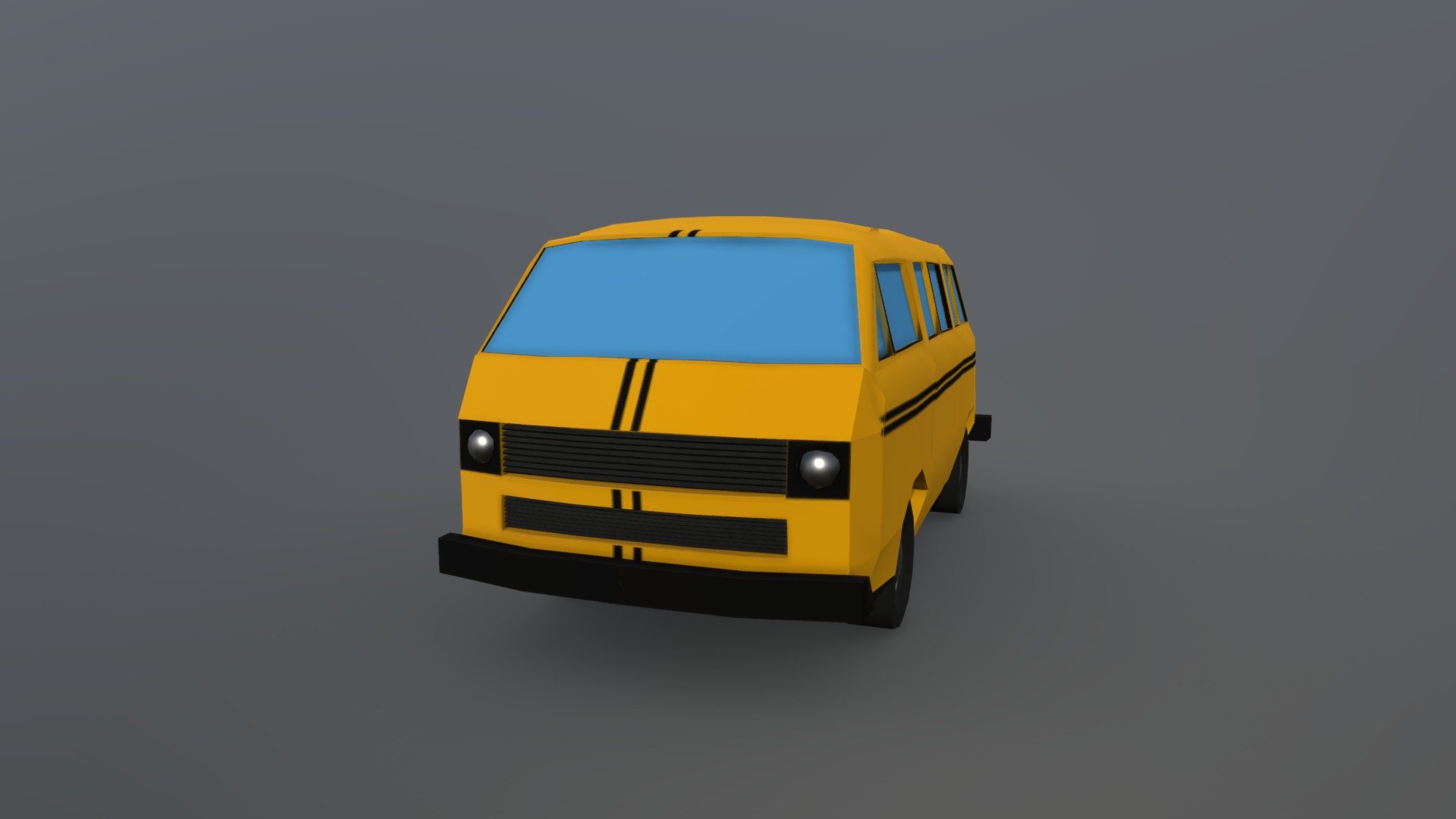 VW Danfo Lowpoly - 3D model by naves [7a5c0b4] - Sketchfab