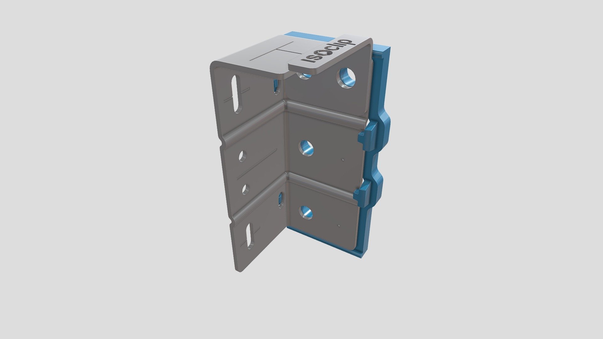 2" ISO Clip - 3D model by ISO Clip (@isoclip) [7a5c1a1] - Sketchfab