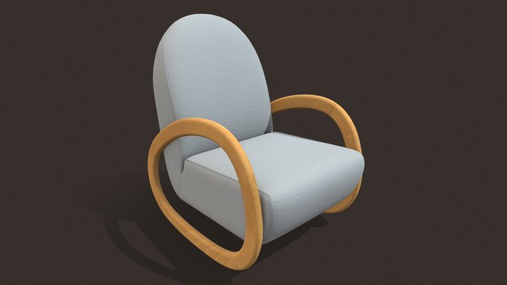 Rocking-chair 3D models - Sketchfab