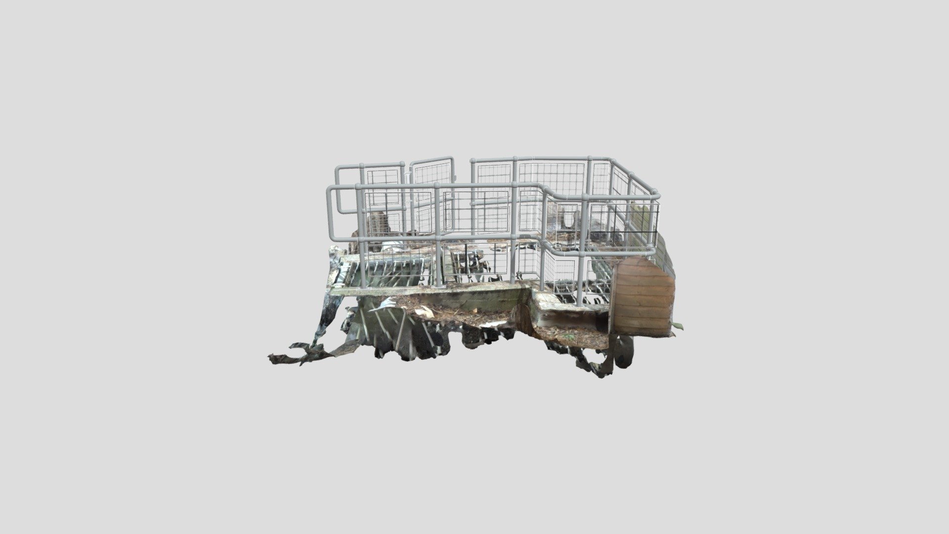 godstone handrail proposal 1 - 3D model by ksa2020 / Dezine 2020 ...
