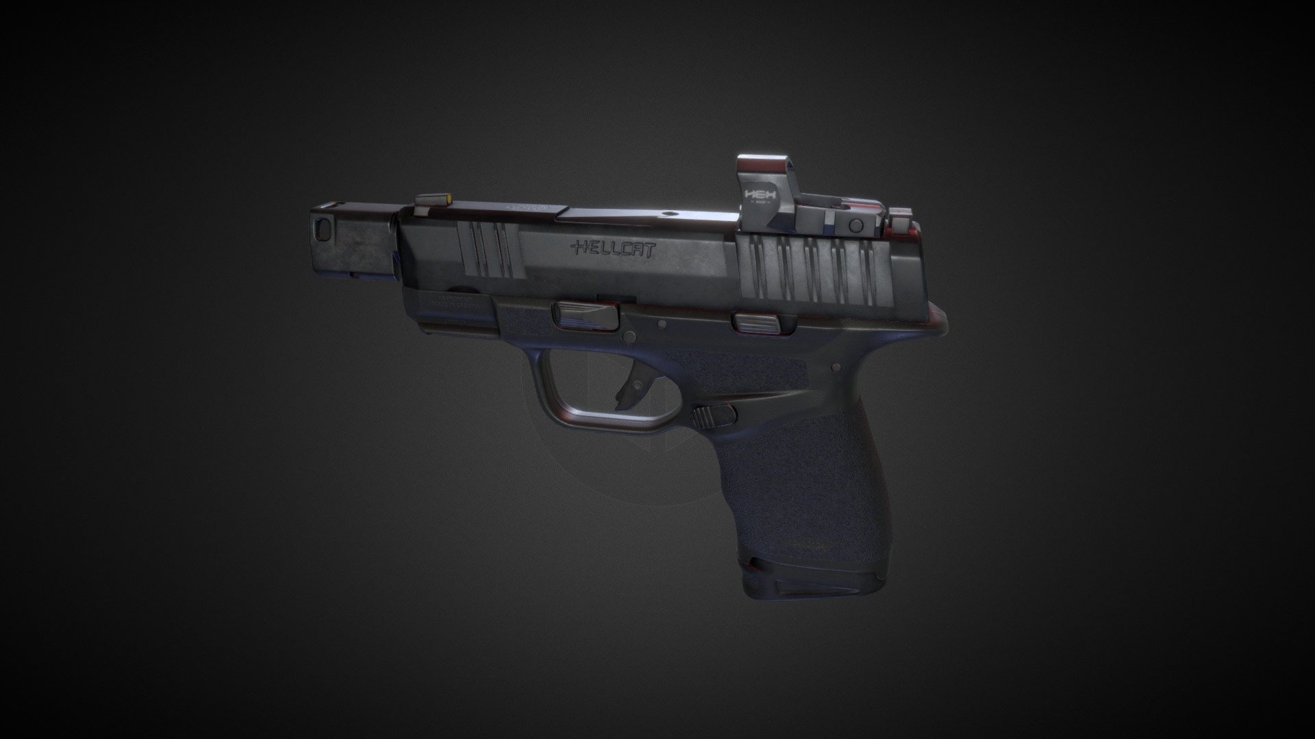 Springfield Hellcat RDP - Buy Royalty Free 3D model by Akinaro [7a5f046 ...