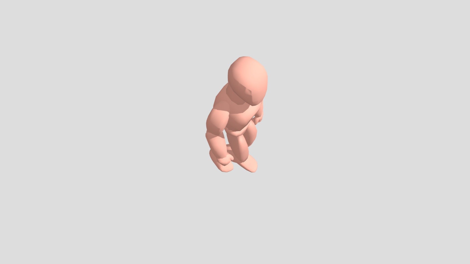 walking-human-blockout - 3D model by Stan (@stanemojidex) [7a5f505 ...