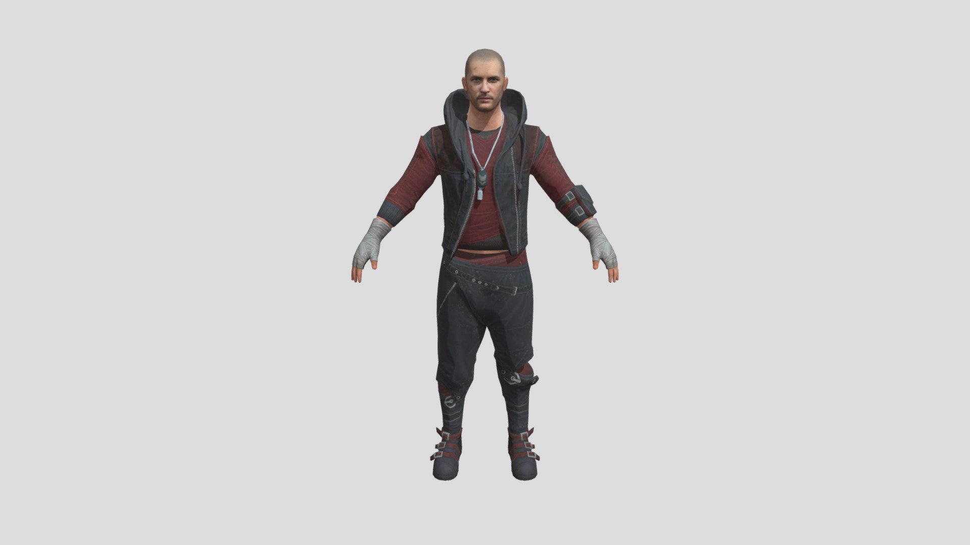 PUBG Dystopian Survivor Set - 3D model by iysif [7a60404] - Sketchfab