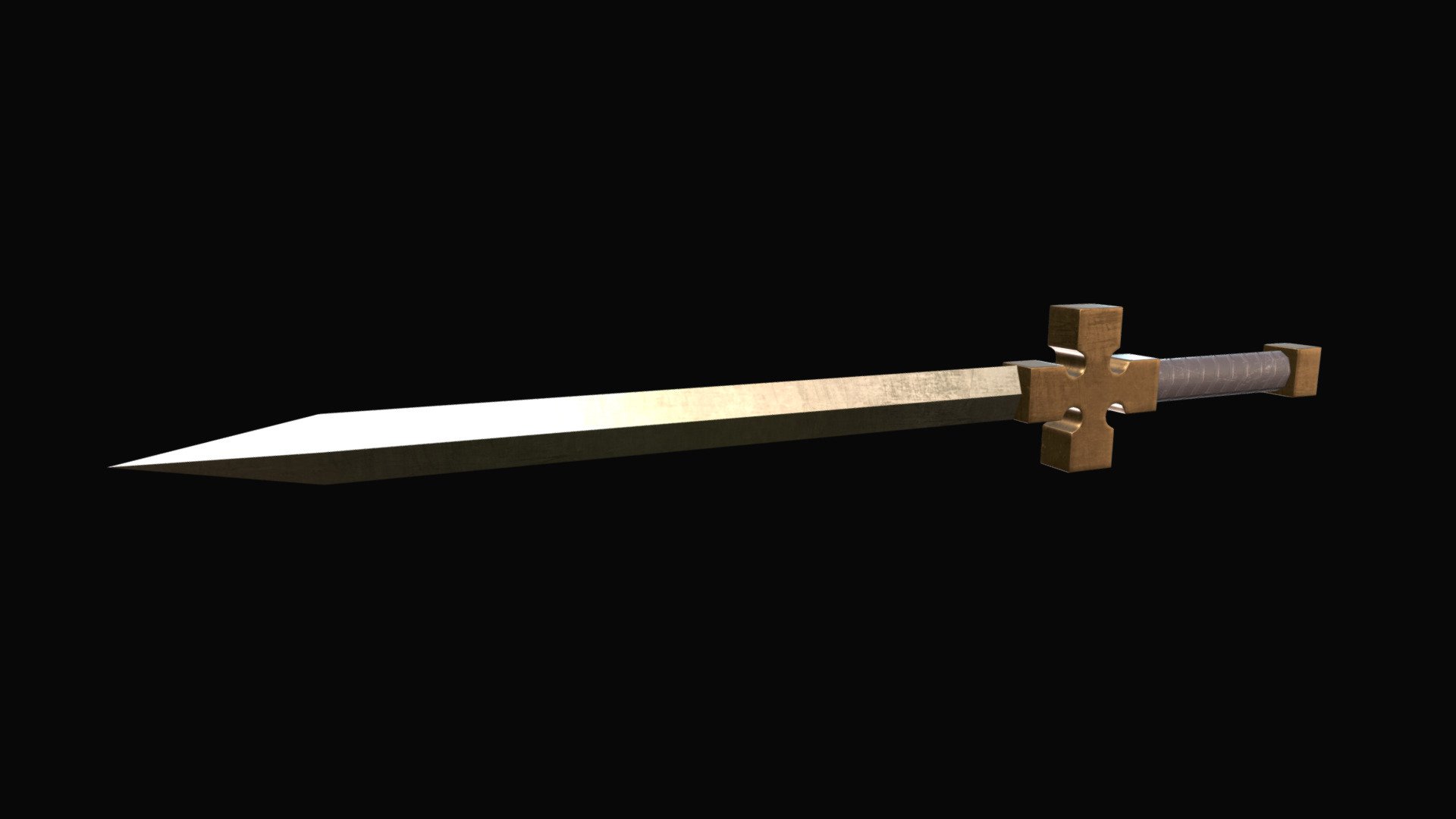 Cross Sword - Download Free 3D model by powers28 [7a6266d] - Sketchfab