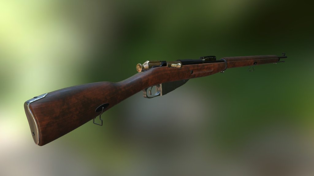 Mosin - 3D model by KevanY [7a62dcc] - Sketchfab