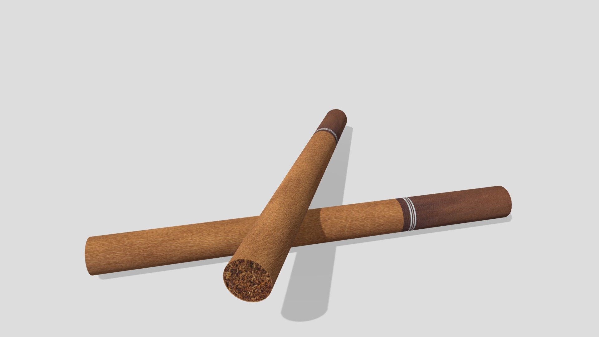 Cigraette Chocolate Coated - 3D model by Compozip Studios ...