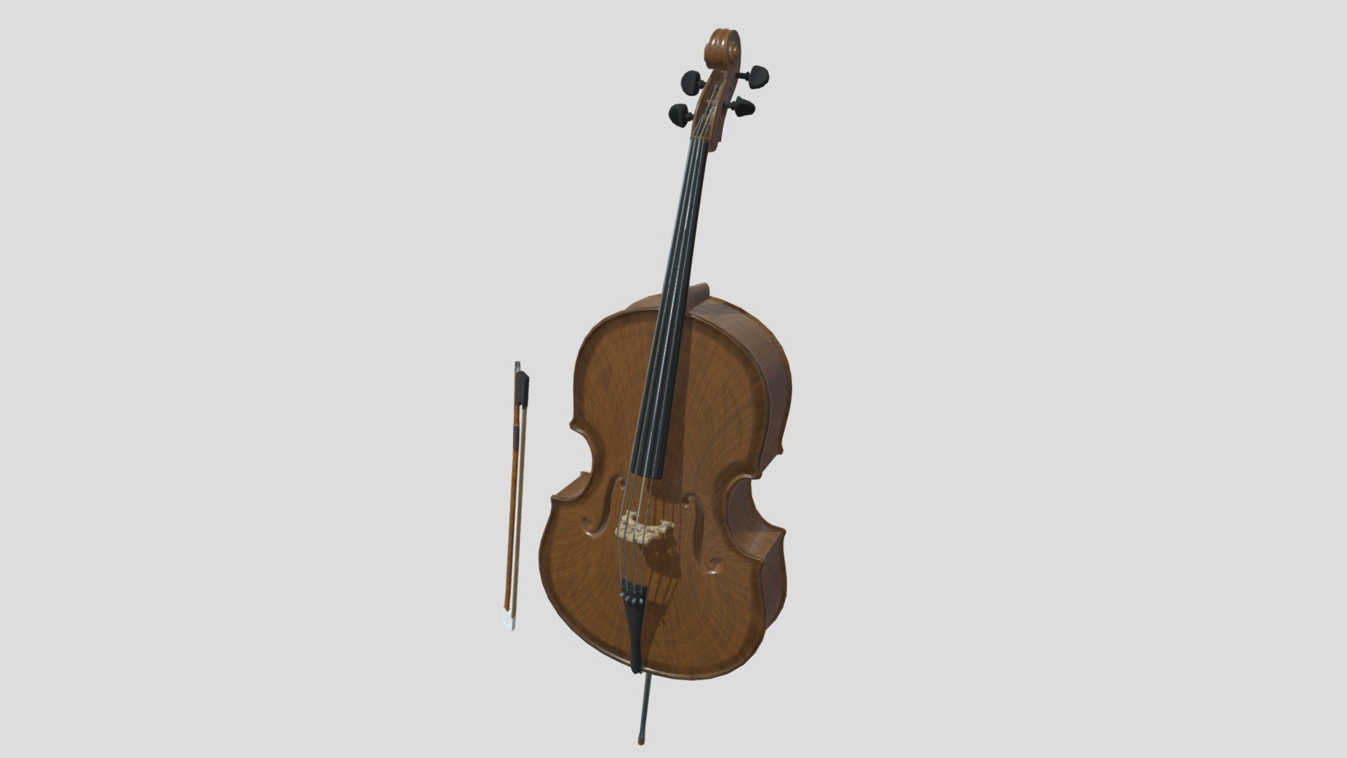 Cello - Violoncello - Buy Royalty Free 3D model by 3dlowpoly [7a65091 ...