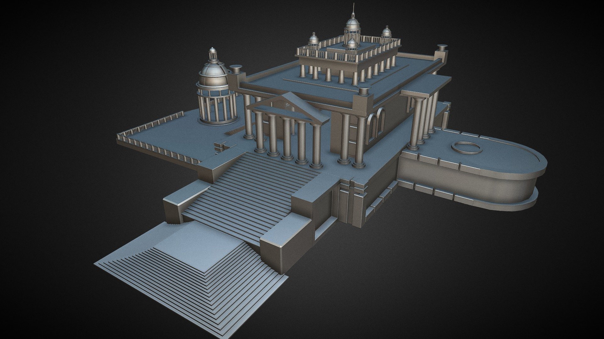 architecture - 3D model by design ap (@like2019) [7a657a5] - Sketchfab