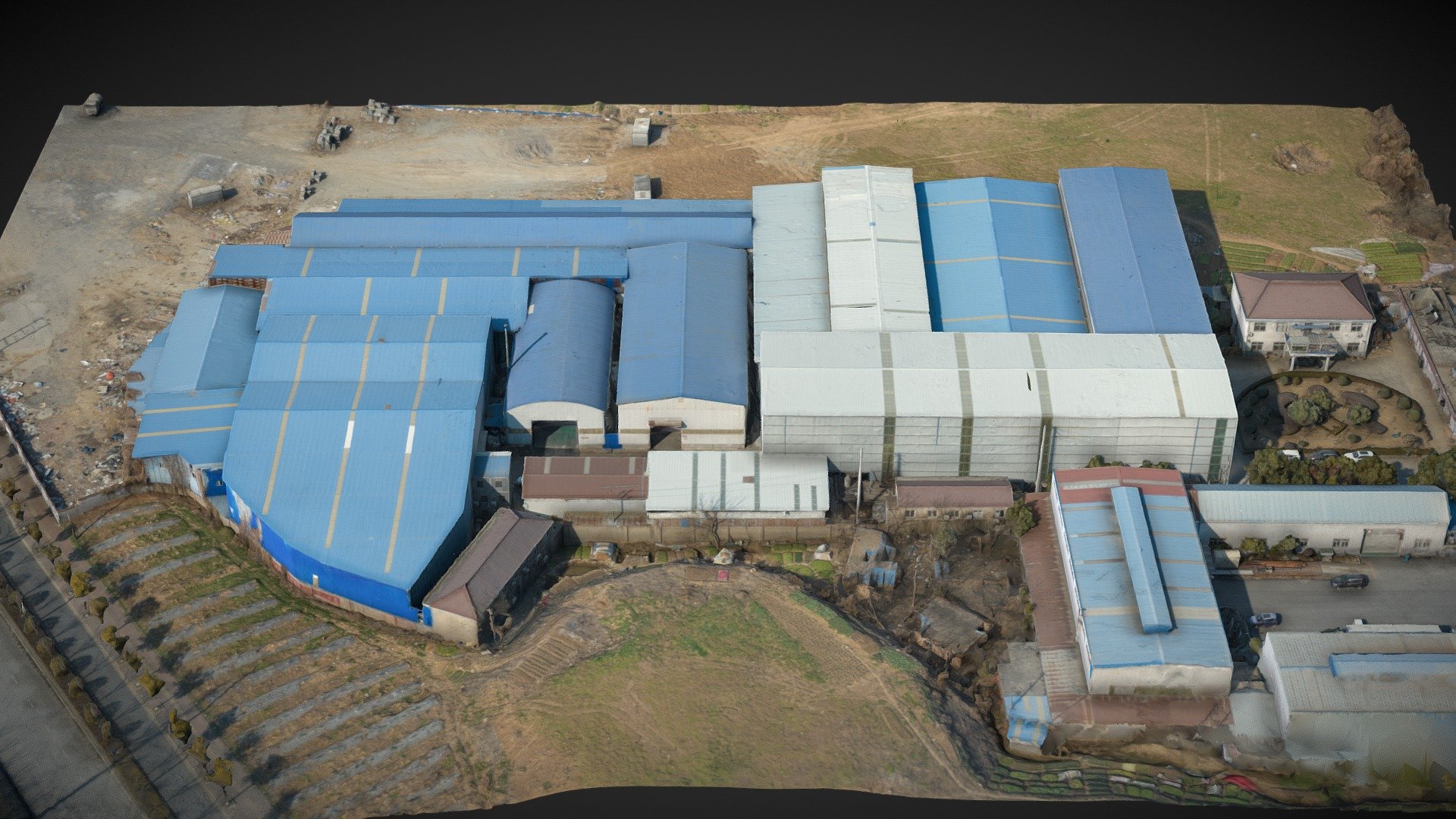 Factory, Metal Processing Factory, Plant - Download Free 3D model by ...