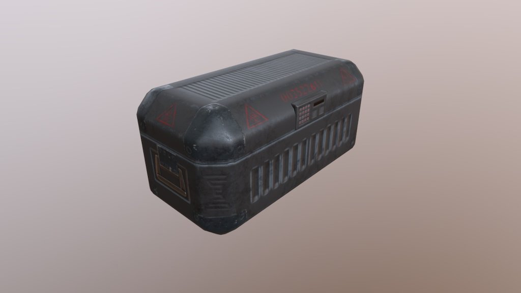 Weapon box - 3D model by tomaszc [7a65b9d] - Sketchfab