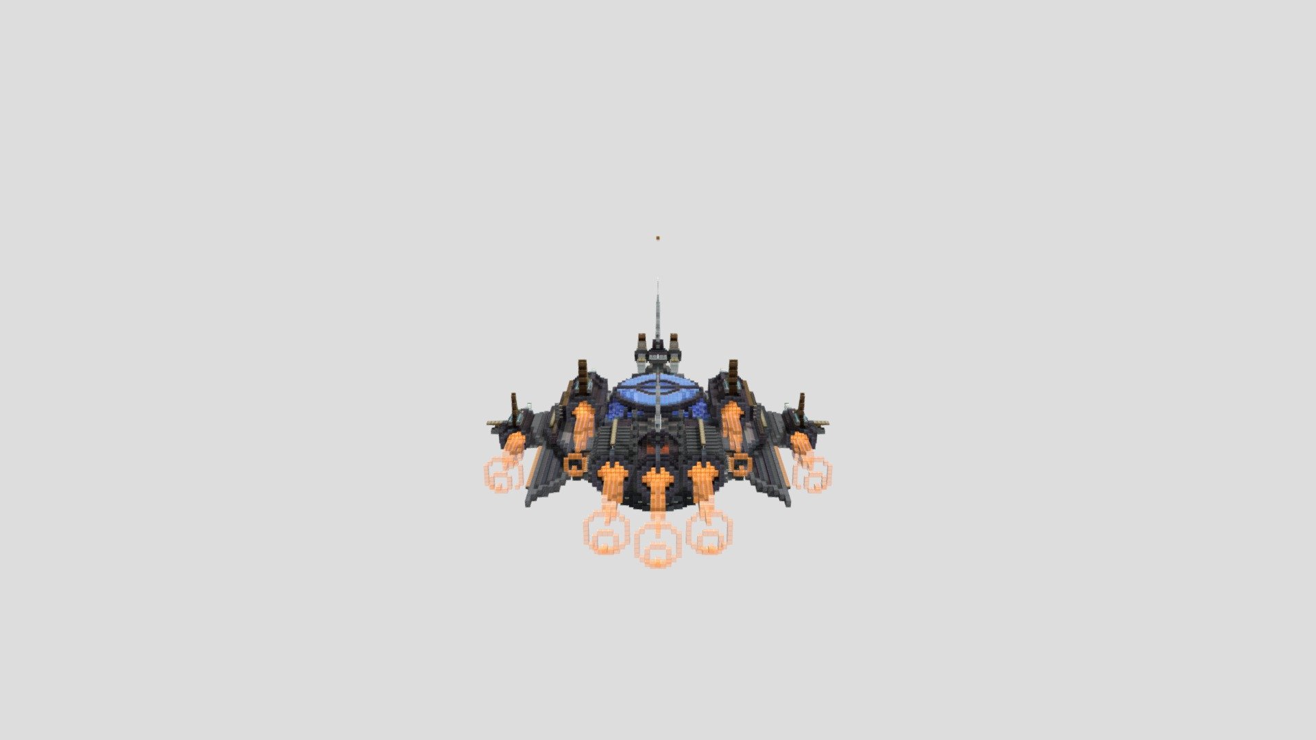spaceship - 3D model by Lolixonn [7a65f55] - Sketchfab