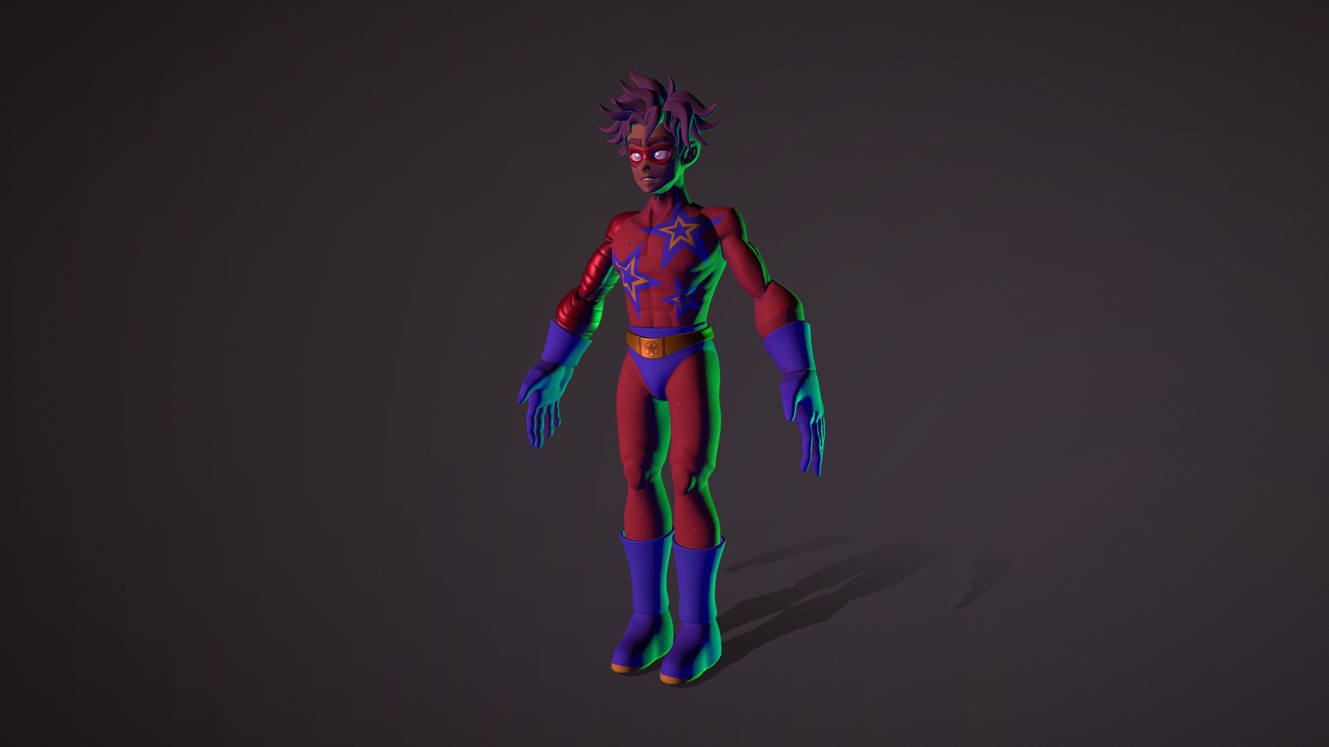 "Yo-Yo" Character Pipeline Project - 3D model by DynamiteStix [7a6817f ...