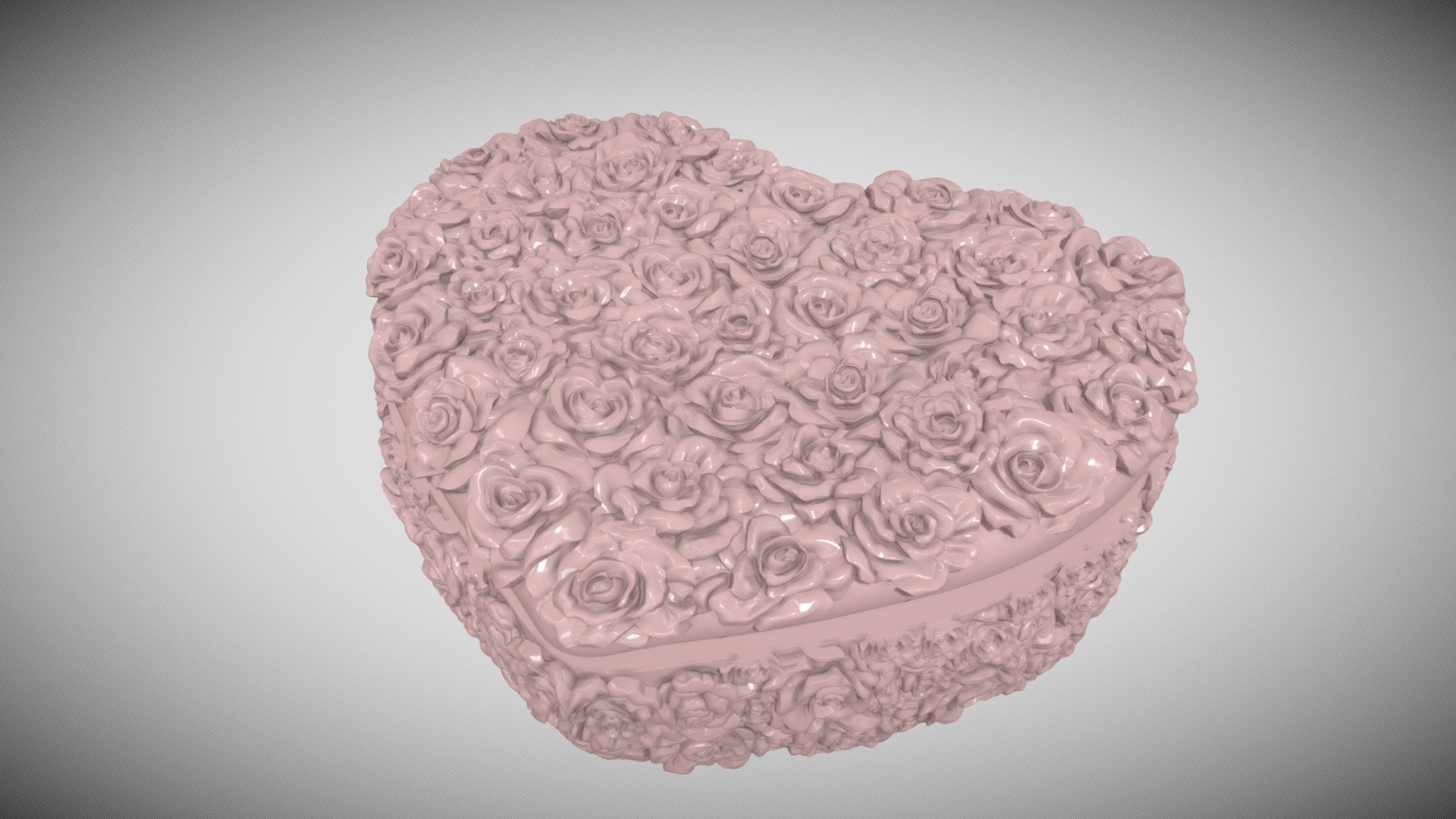 box of roses for printing and casting - Buy Royalty Free 3D model by ...