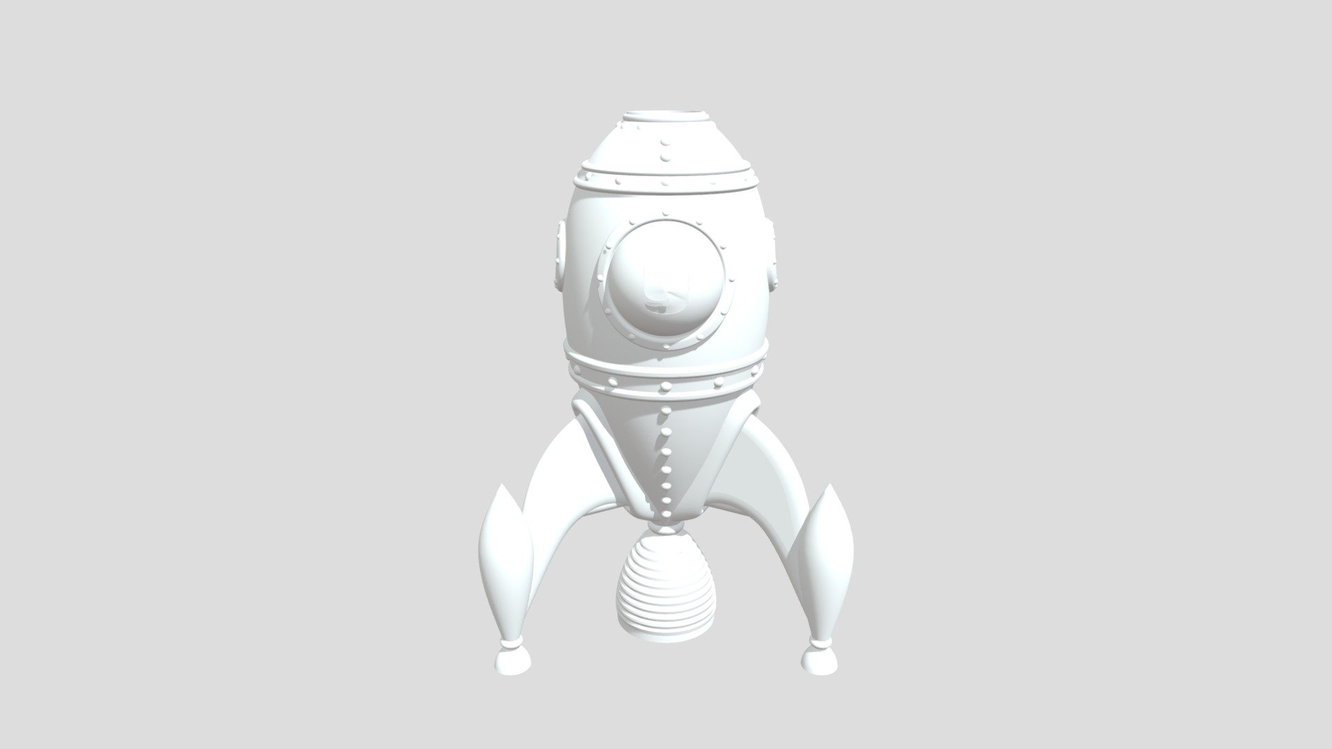 Rocket Ship - 3D model by Samuel Juul (@Samuel.Juul) [7a690e2] - Sketchfab