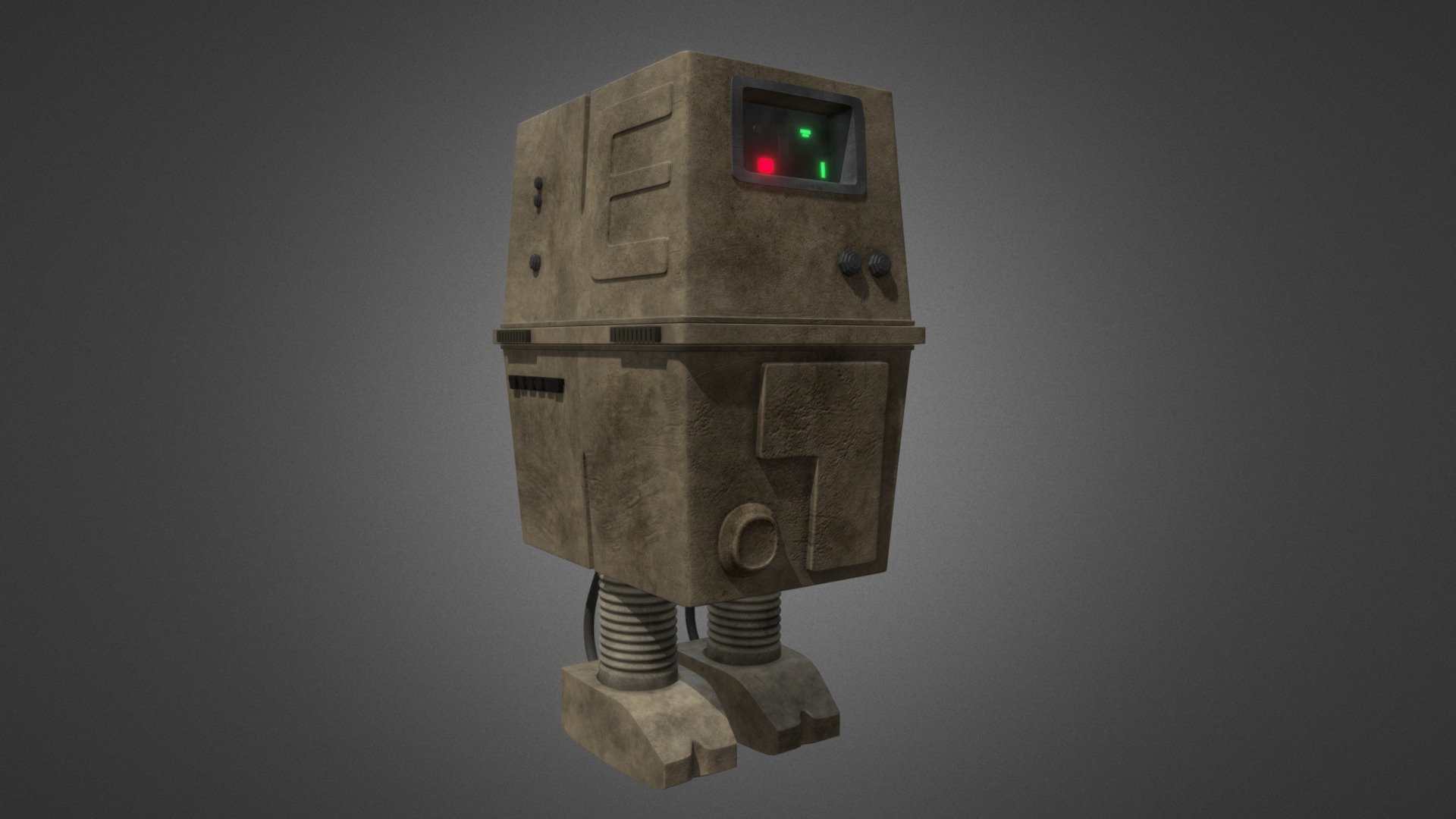 Star Wars - Power Droid (Tatooine style) - 3D model by dgsamples2 ...
