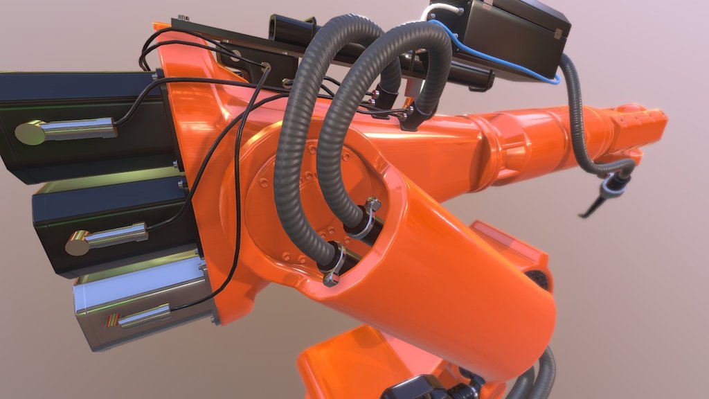Manufacturing/Welding Robot - 3D model by 3dsam79 [7a6a1c0] - Sketchfab
