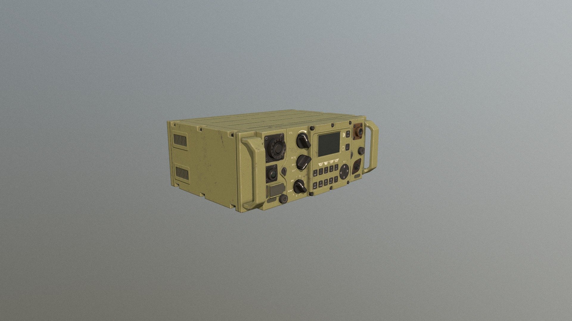 Radio - 3D model by n.p.doonn [7a6aa1f] - Sketchfab