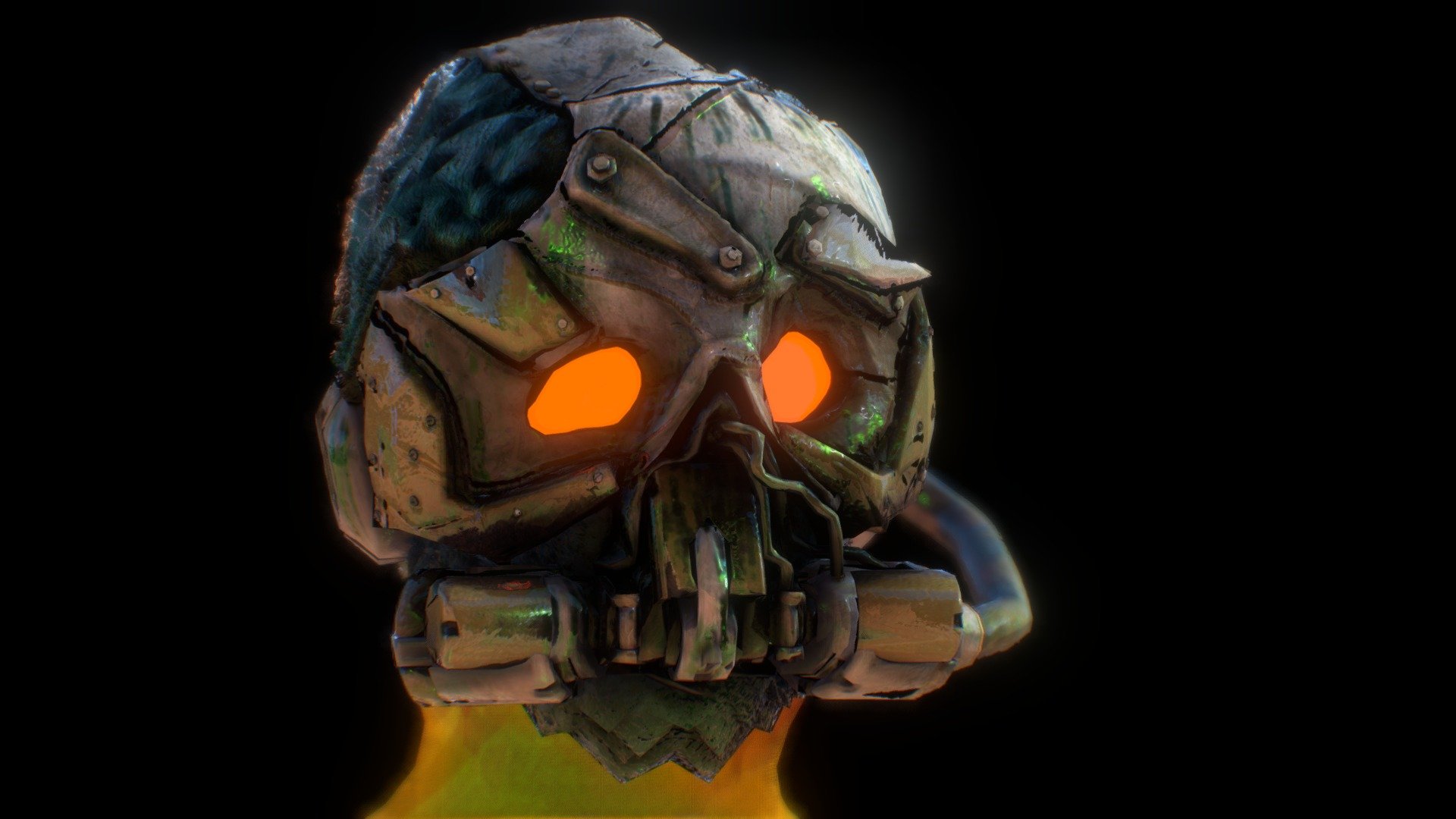 Py'Roach Helmet - Download Free 3D model by KallMor [7a6aef4] - Sketchfab