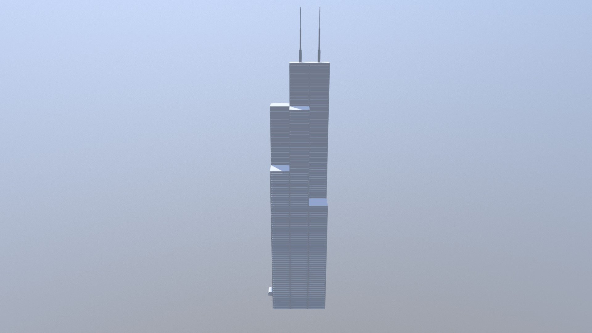 Sears Tower - 3D model by Fritzy3 [7a6bed7] - Sketchfab
