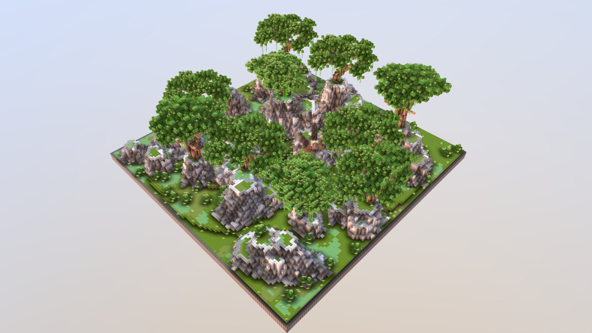 KoTH Jungle / Tropical Theme - Download Free 3D model by KoraProjects ...