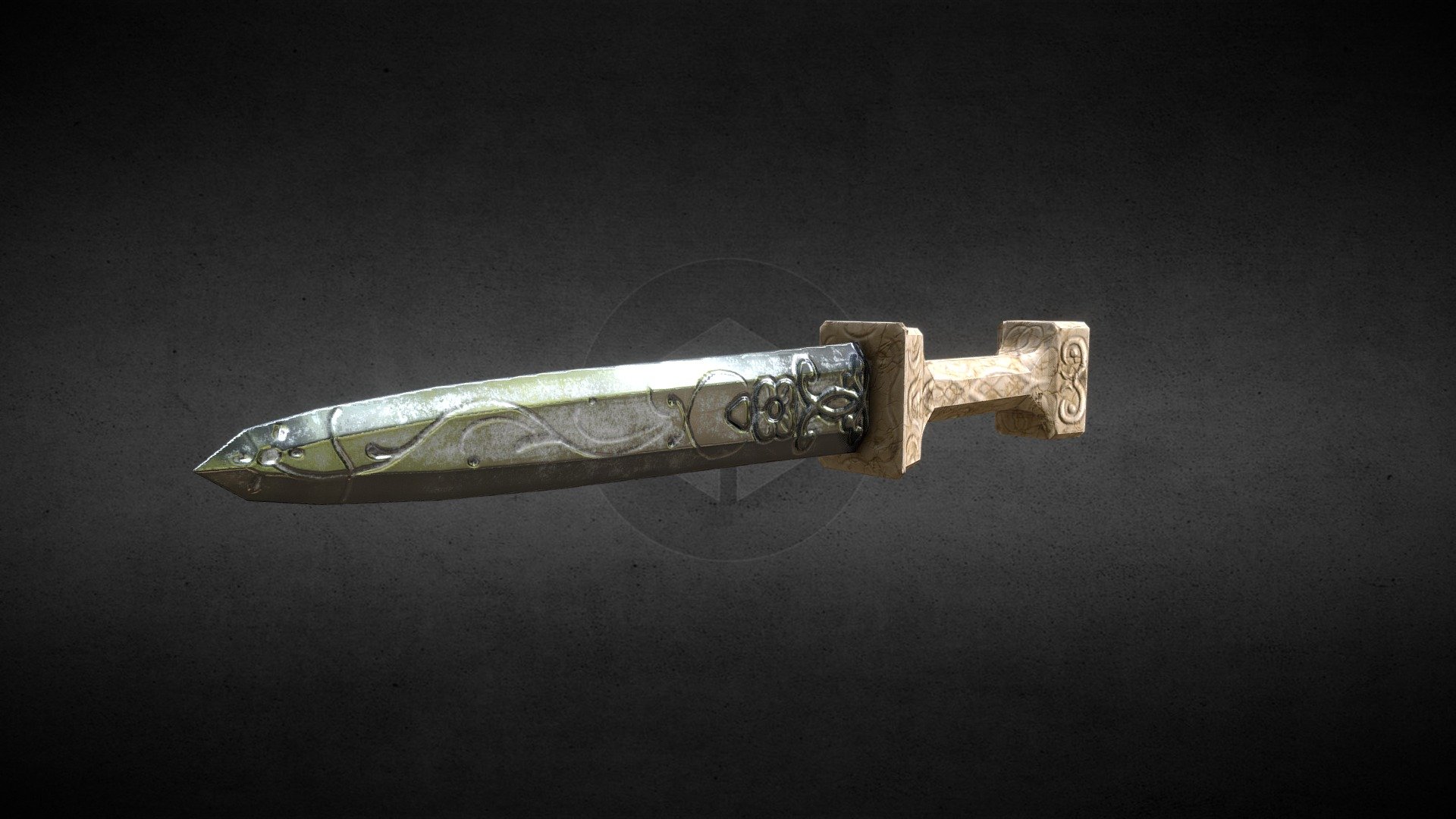 Dagger - 3D model by Lukaas (@Lukaas04) [7a6cf98] - Sketchfab