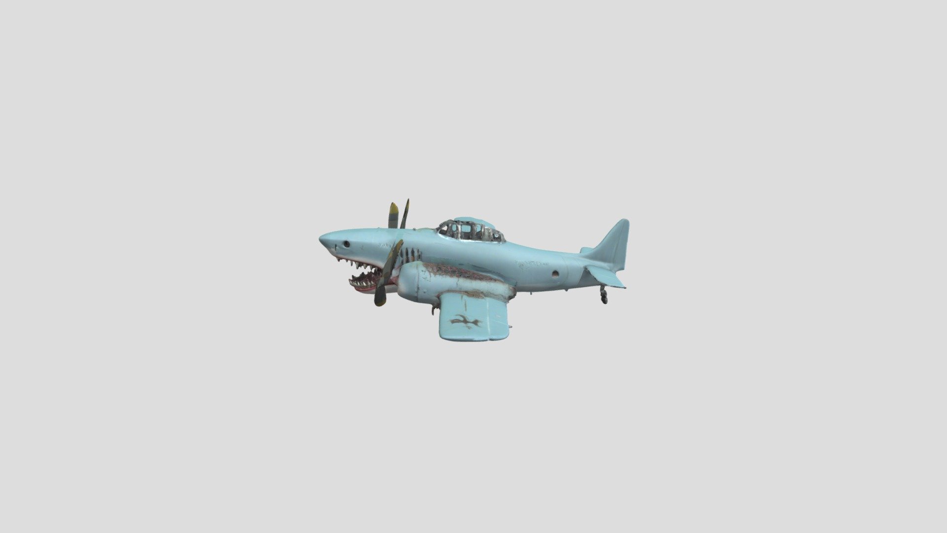 Brainrot - Shark Plane - 3D model by IndoRaptor (@ayan.1660) [7a6d313 ...