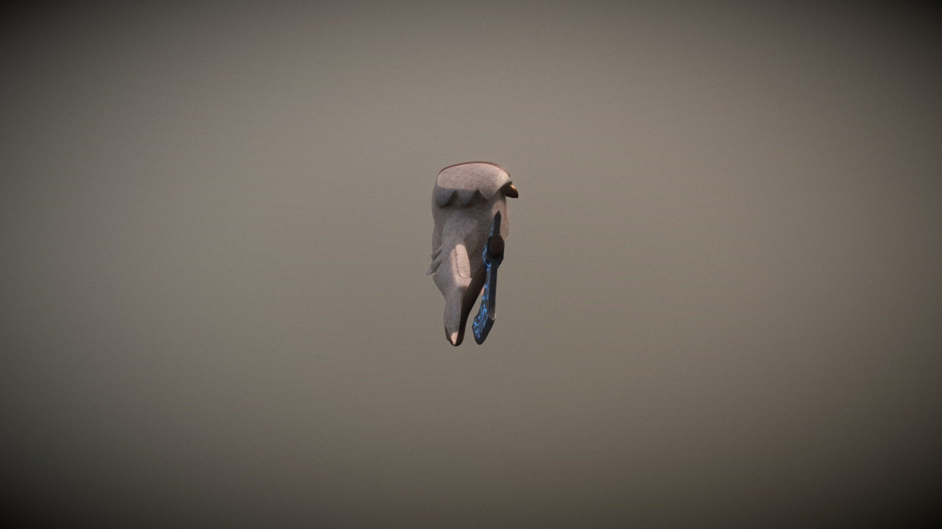 Krowl The Viking Owl - 3D model by davide.lovecchio [7a6d3a5] - Sketchfab