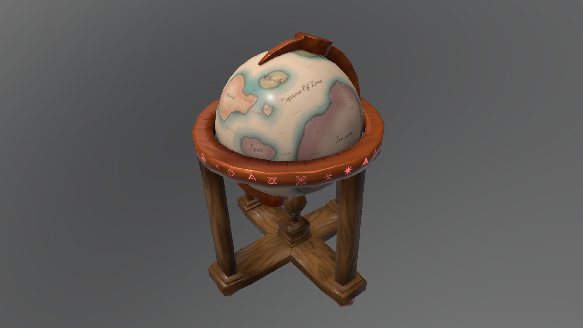 Globe - Download Free 3D model by Pitacado [7a6d3dd] - Sketchfab
