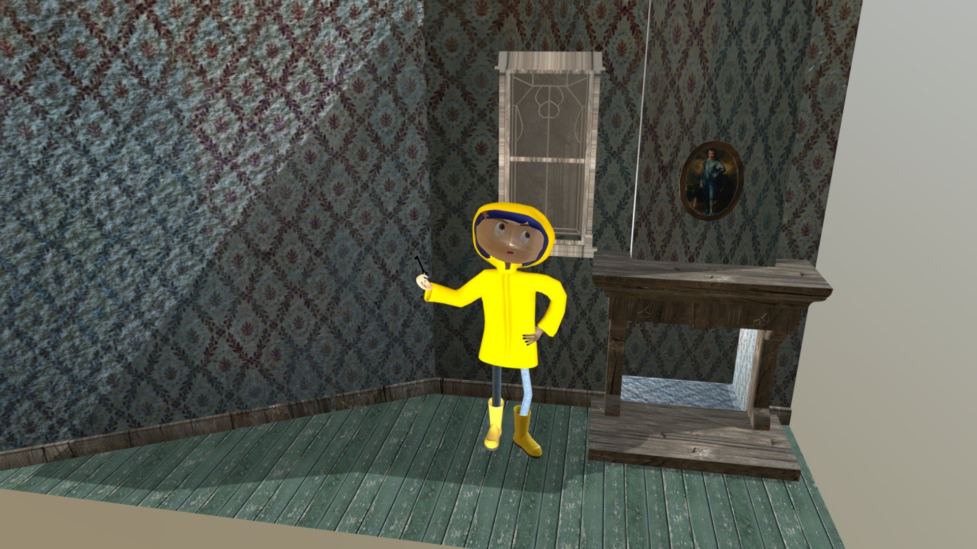 Coraline - Download Free 3D model by laia.abad [7a6ea69] - Sketchfab