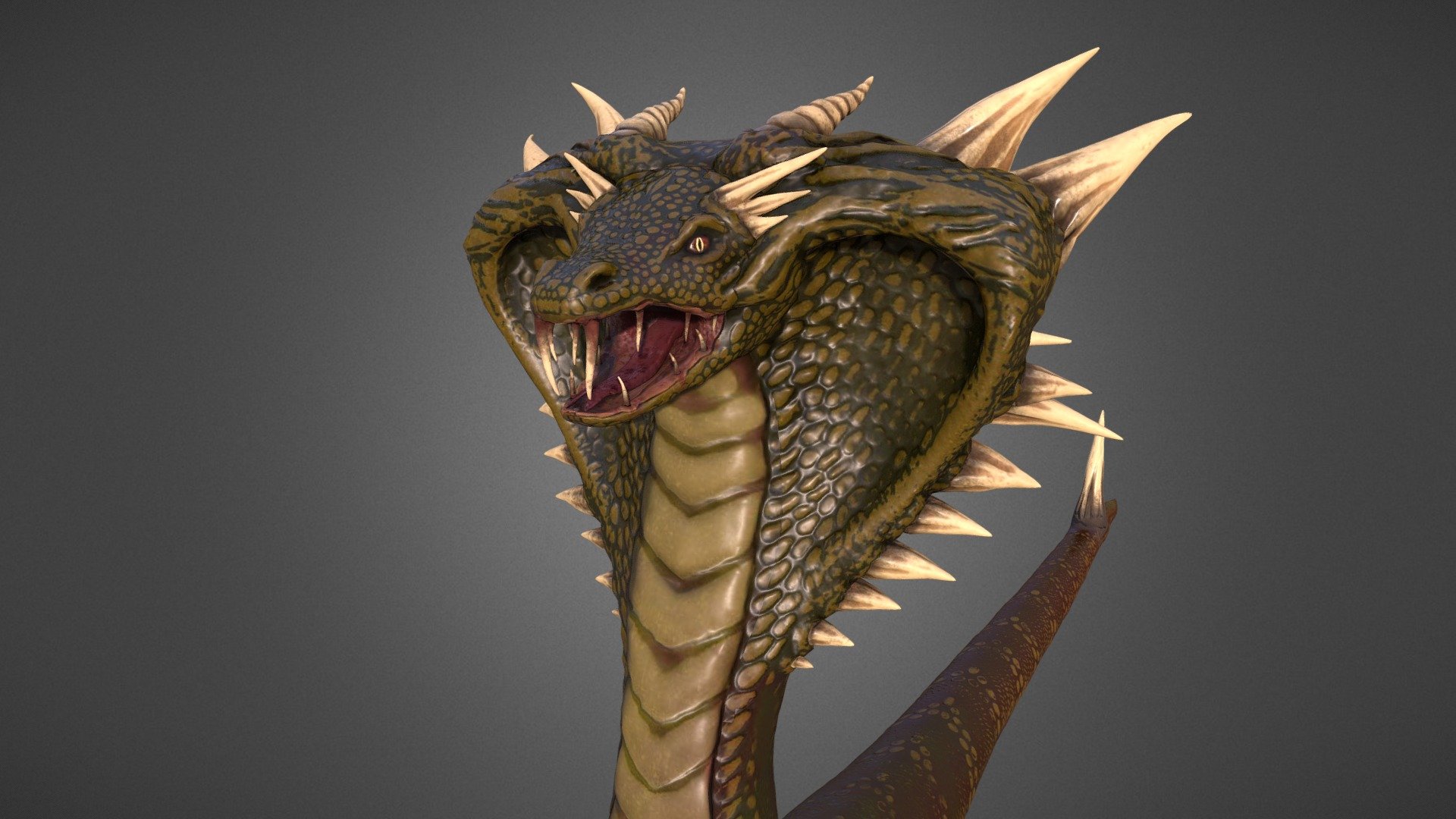 Basilisk Boss - 3D model by Ella Campbell (@QualiteaRoseArt) [7a6f67c ...