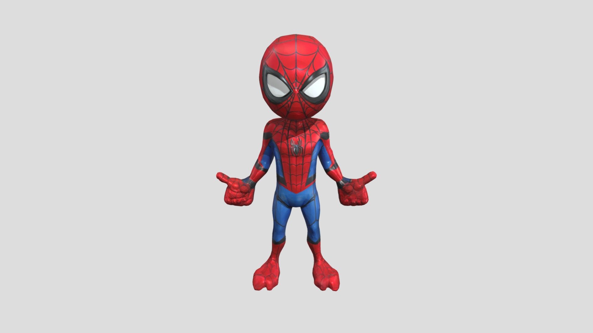 Spider man - 3D model by meikin (@chika2244) [7a704cd] - Sketchfab