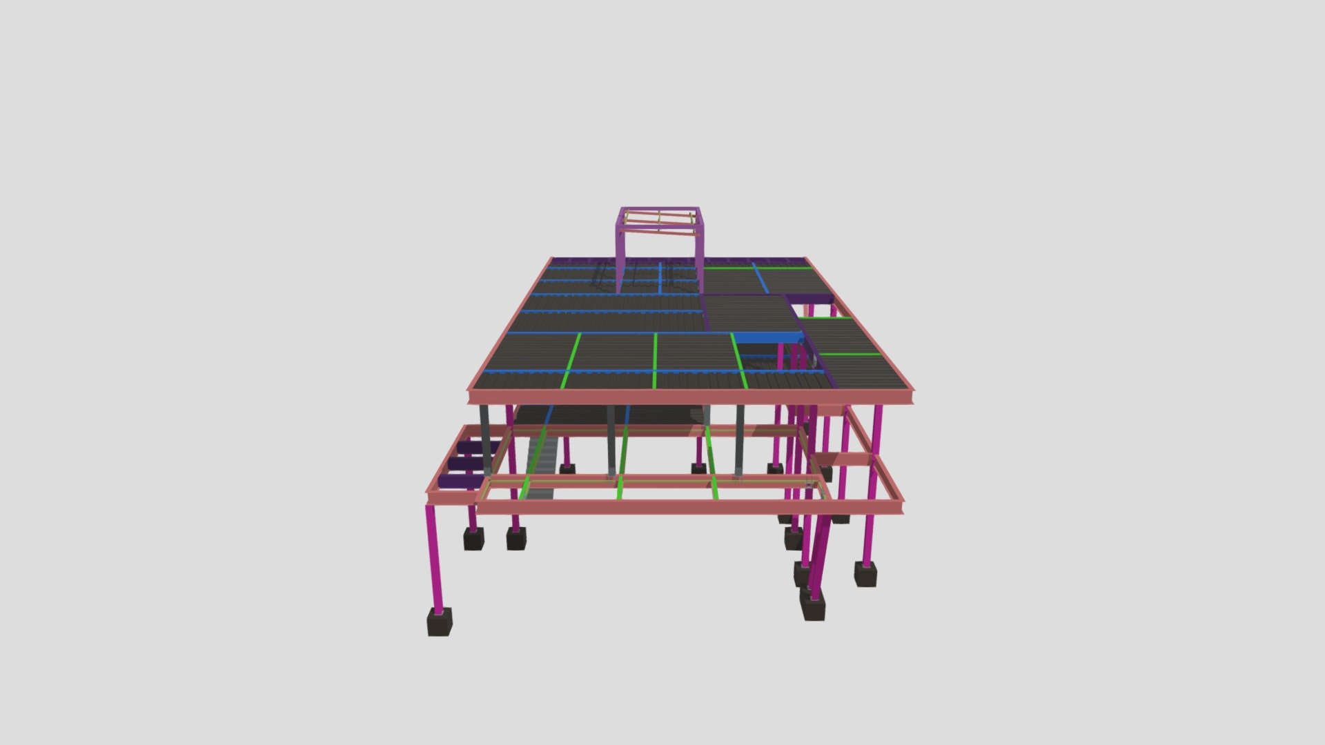 3D CASA - LEANDRO - 3D model by XM ENGENHARIA (@xmengenharia) [7a71930 ...