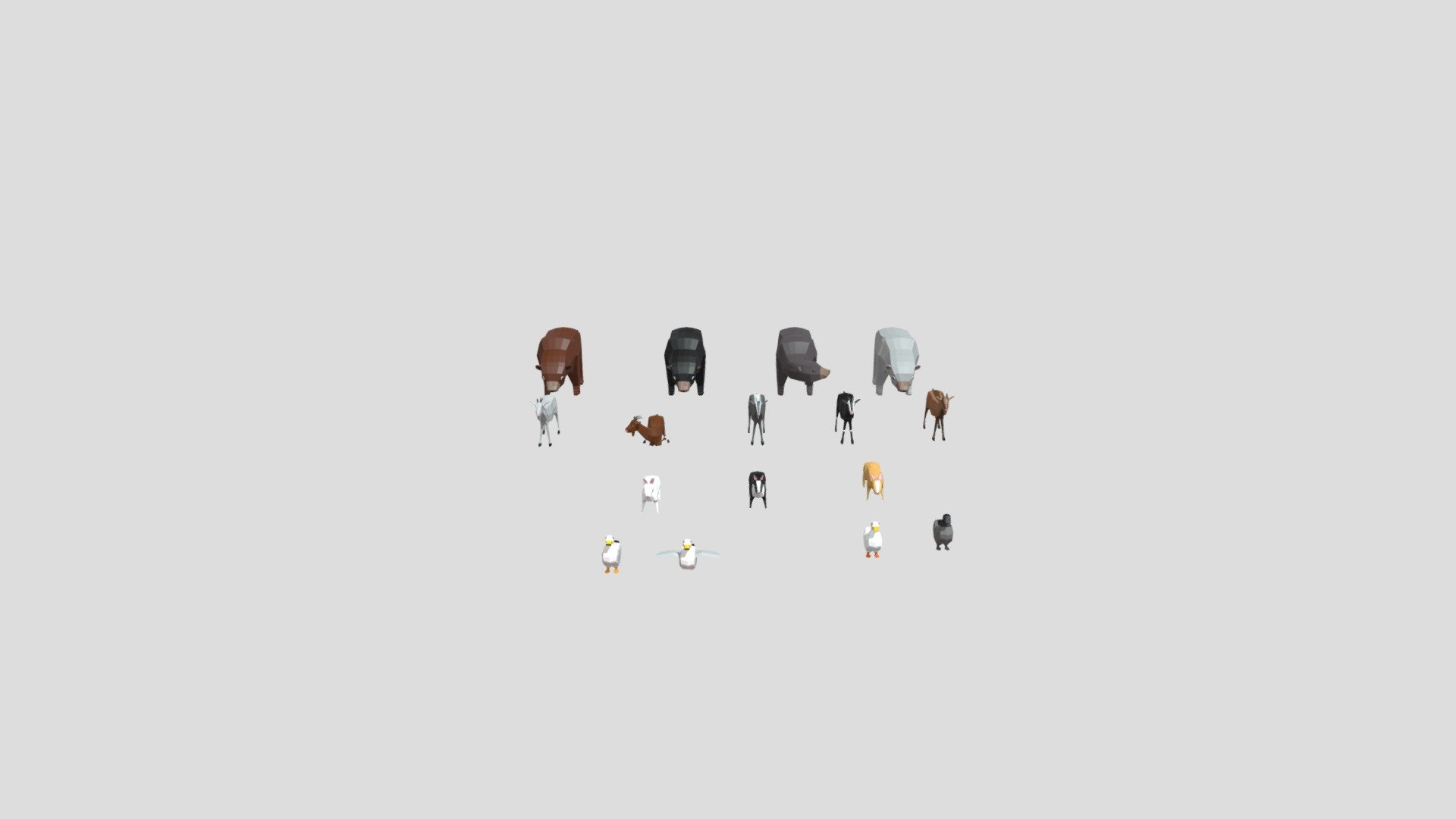 GeoLrnr - Animal Assets Pack - Download Free 3D model by rablasberg ...