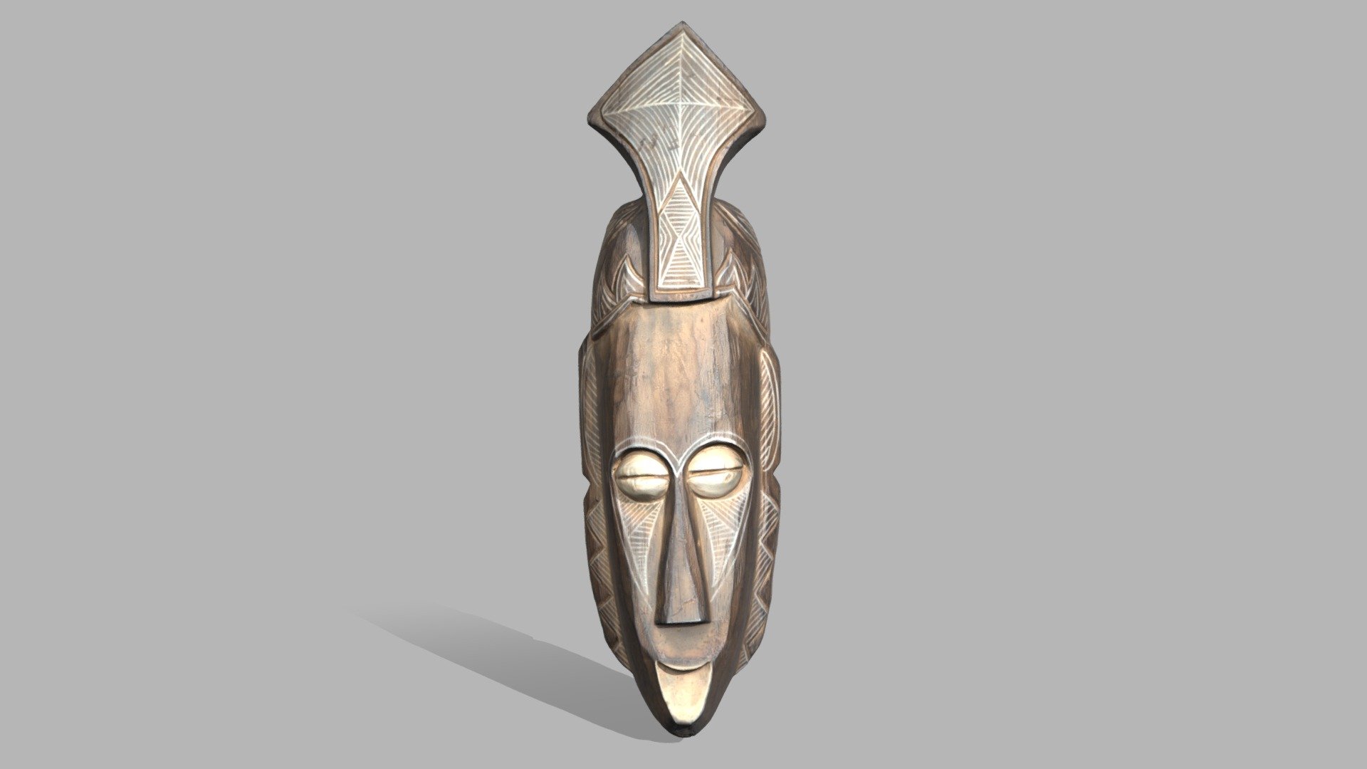 Máscara tribal - 3D model by victormerino [7a72933] - Sketchfab