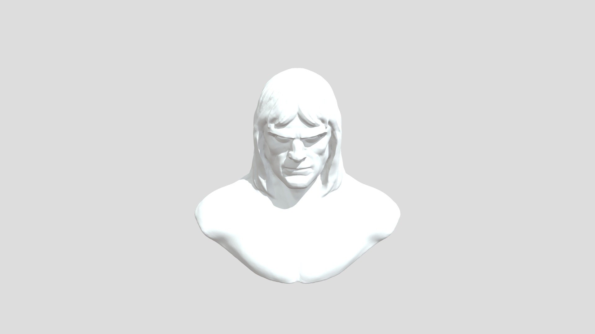 Conan the Barbarian Bust - Download Free 3D model by Greg Smallwood ...