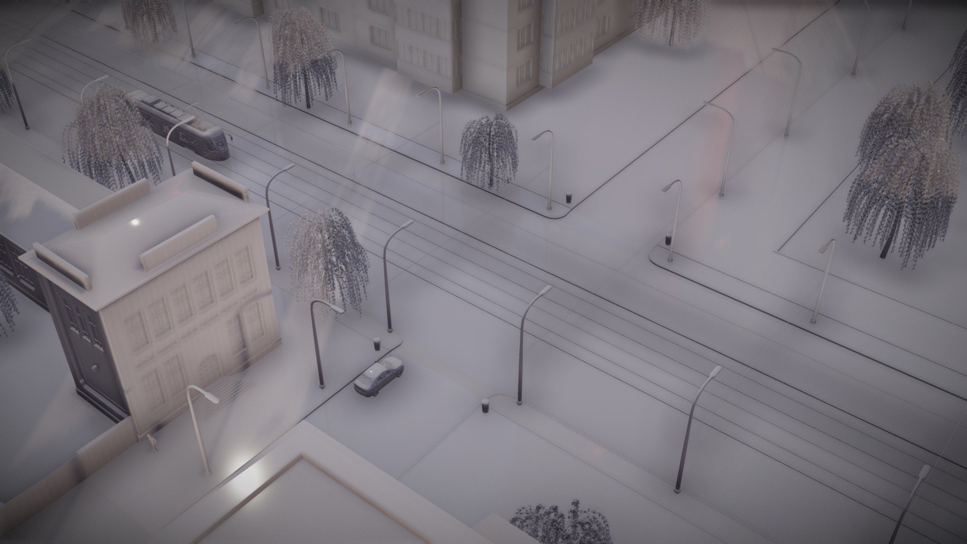 City scene - Download Free 3D model by ПГГПУ (@vrpspu) [7a7394c ...
