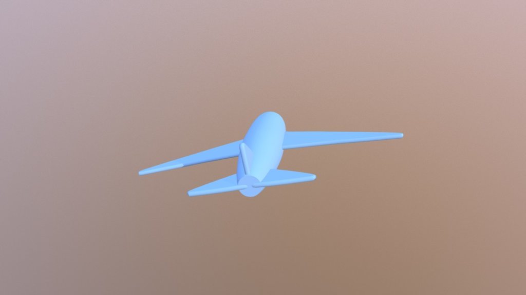 Simple Plane By Gravity - 3D model by revrob [7a75d0e] - Sketchfab