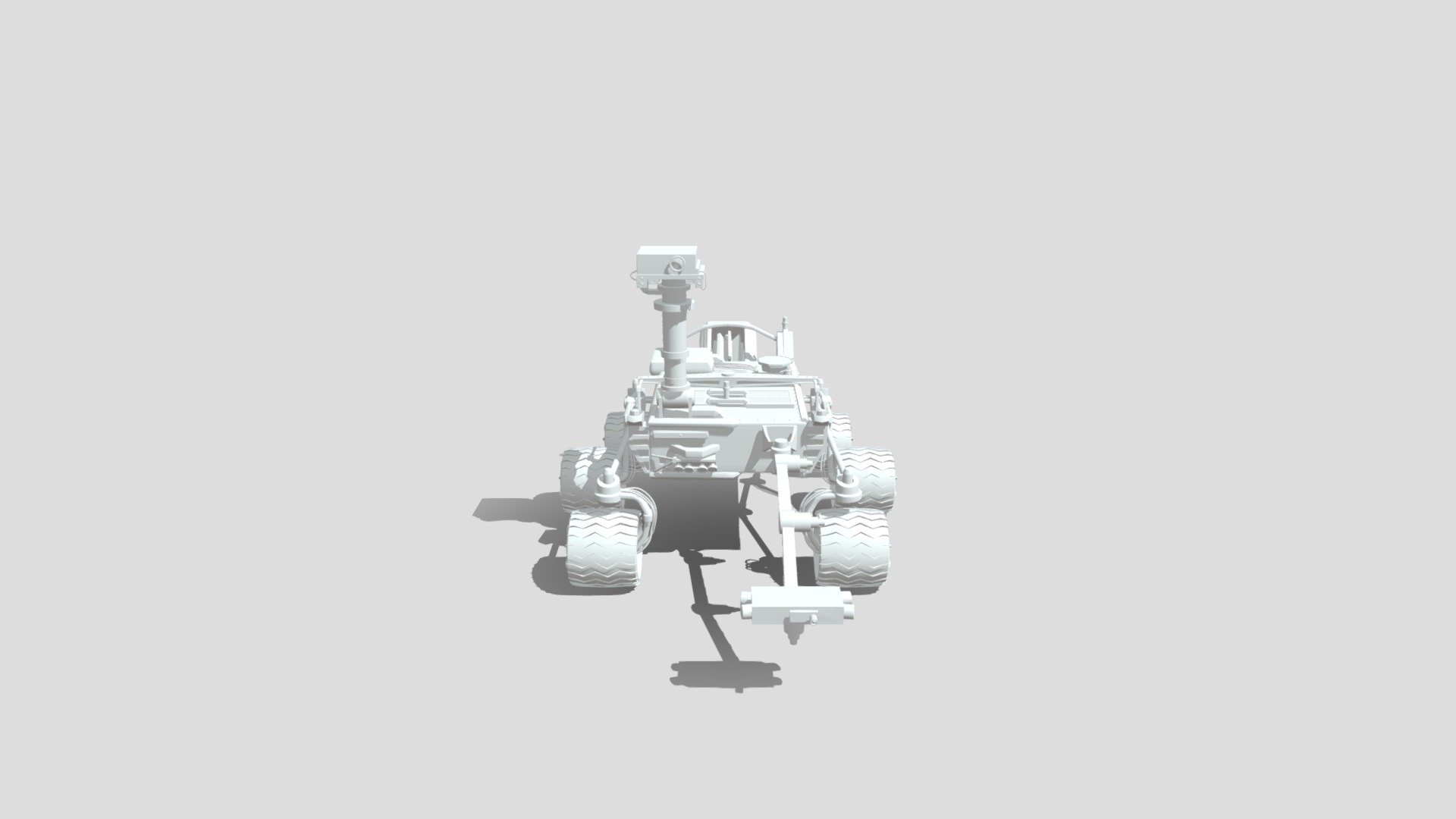 Rover inspired by Nasa's Curiosity - 3D model by Ethem Bektas ...