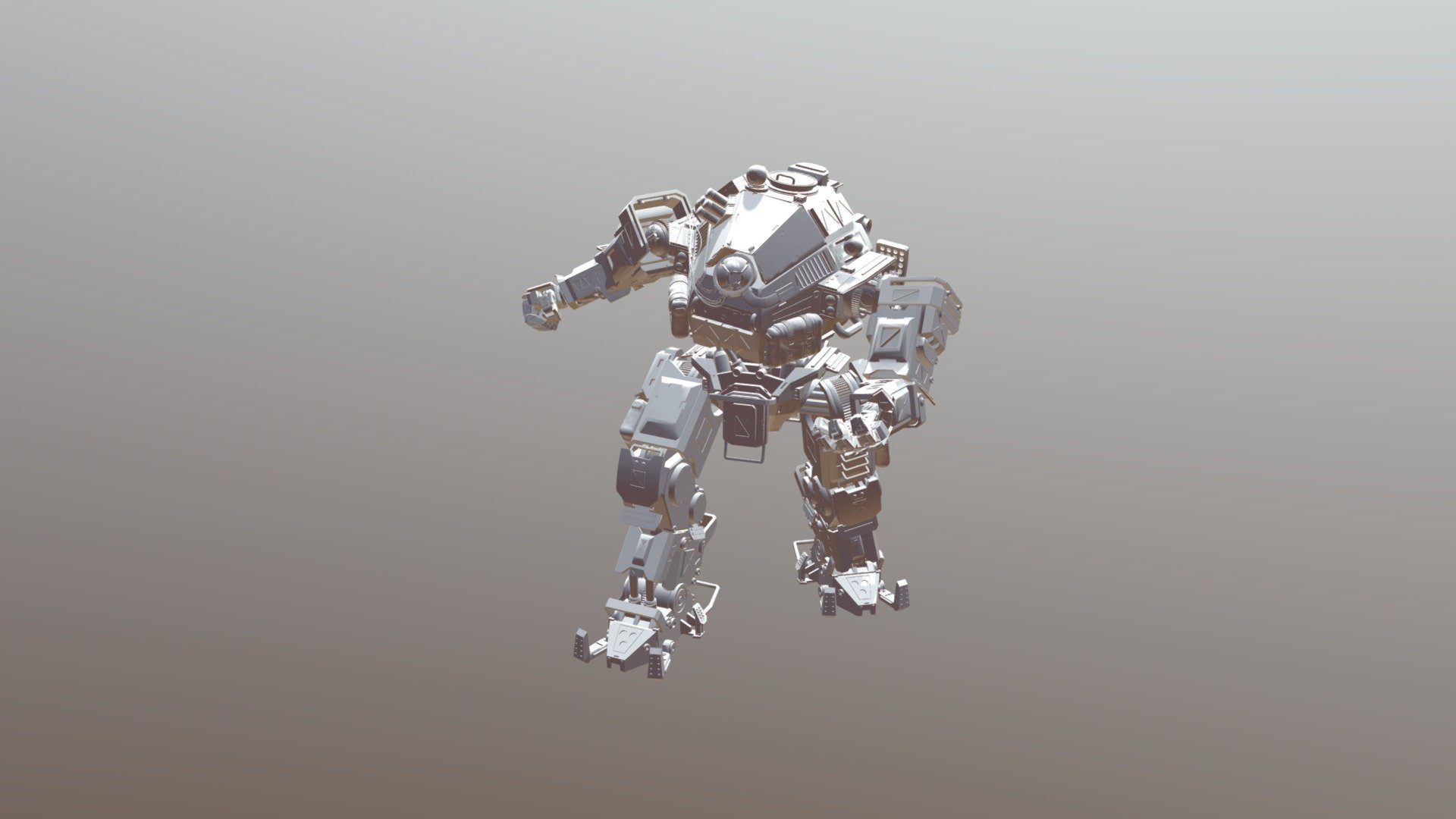 Ion Titan 3D Model - Titanfall2 Fanart - 3D model by marco.mondruiz ...