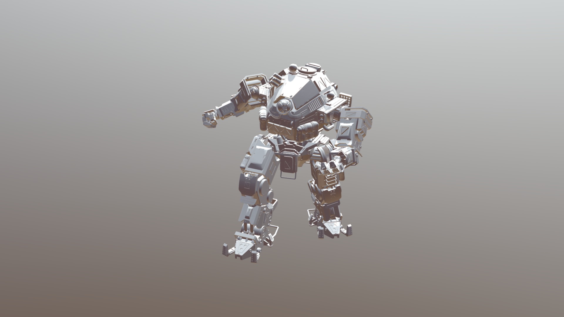Ion Titan 3D Model - Titanfall2 Fanart - 3D model by marco.mondruiz ...