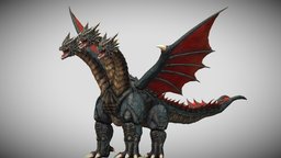 Dragon baddie - 3D model by AGoodUsername (@AGoodUsernane) [5614db7 ...