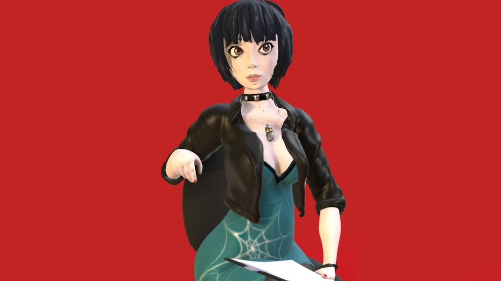 Tae Takemi - 3D model by borisvdb [7a776c6] - Sketchfab