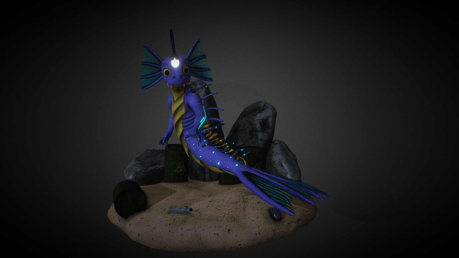 Underwater_final - 3D model by patriciabondia [7a7852b] - Sketchfab