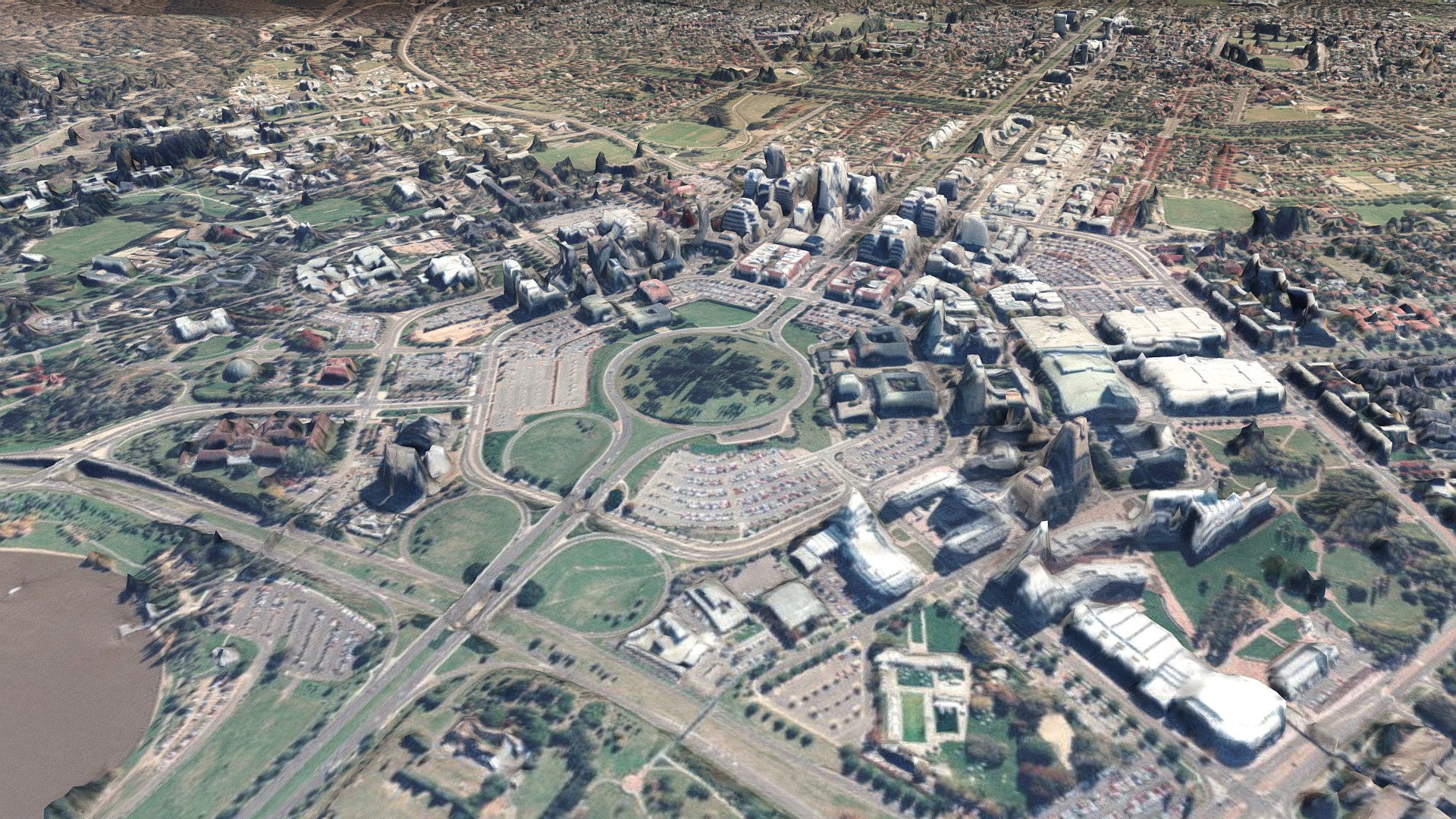 Canberra - 1990 - Historic 3D Model - 3D model by Will Andrews ...