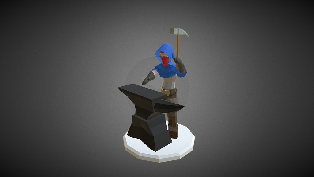 Blacksmith - 3D model by Marcus (@pol908) [7a7b1eb] - Sketchfab