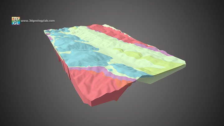 Geology-folds 3D models - Sketchfab