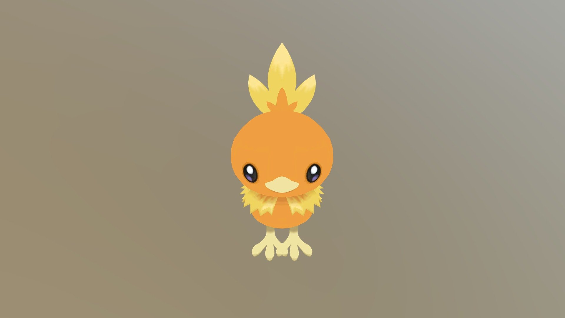 Torchic Mark - 3D model by Most Popular 3D (@mark1024pl) [7a7c438 ...