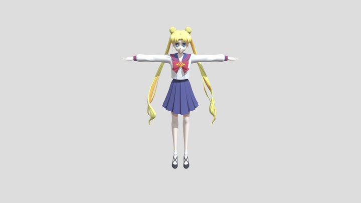 Sailormoon 3D models - Sketchfab