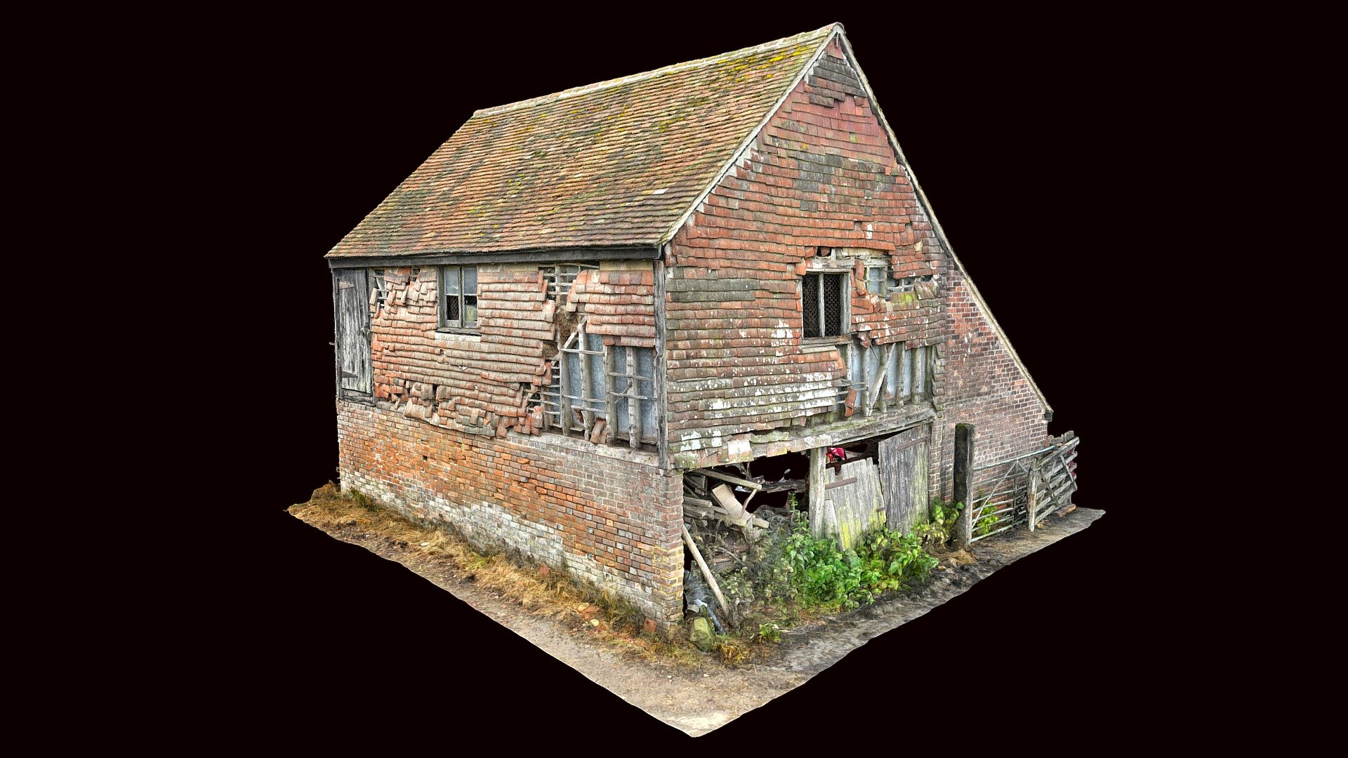 OLD BARN - Download Free 3D model by Blayne Jackson (@blaynejackson ...